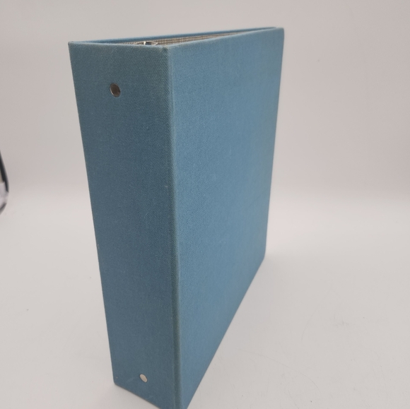 Columbia | Office | 3 Vintage Columbia Blue Canvas 3 Ring Binder Heavy ...